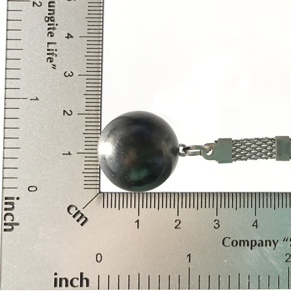 Shungite keychain "Sphere" - Authentic Guarantee store.shungite.com