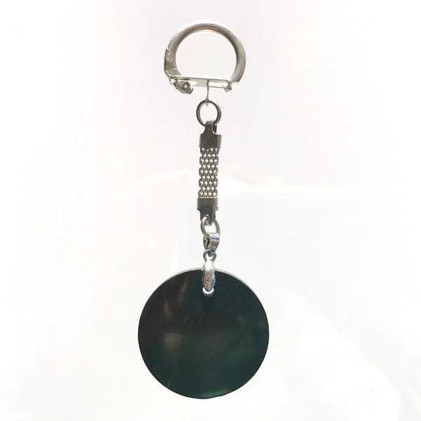 Shungite keychain "Circle" - Authentic Guarantee store.shungite.com