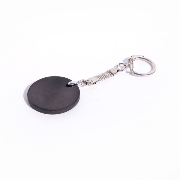 Shungite keychain "Circle" - Authentic Guarantee store.shungite.com