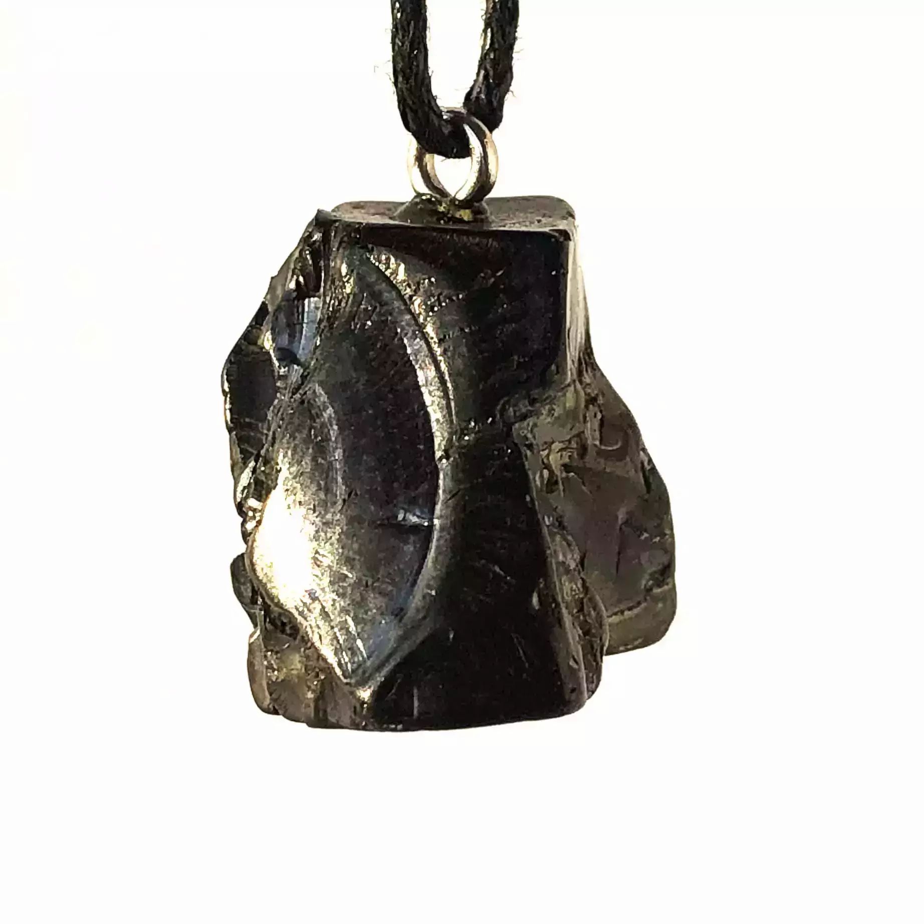 Tumbled Shungite pendant "Elite" with a 98% carbon - Authentic ...