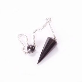 Shungite pendulum from a single piece - Authentic Guarantee store.shungite.com